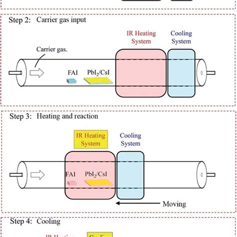 Schematic Illustrations Showing The Steps And Major Features For