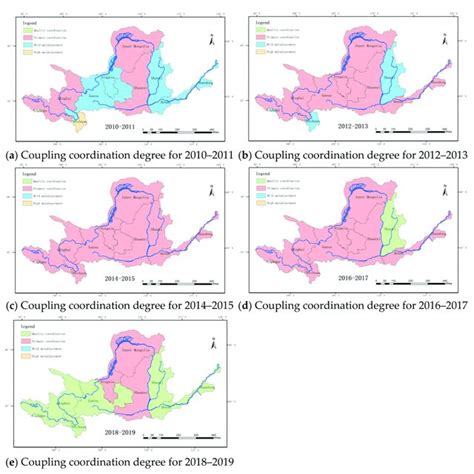 Spatial Distribution Of The Coupling Degree Of The Economy And Ecology