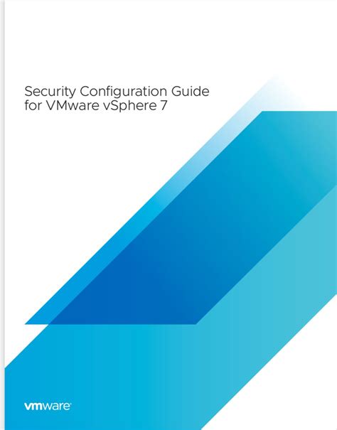 Виртуализация Вышел VMware vSphere Security Configuration Guide что нового