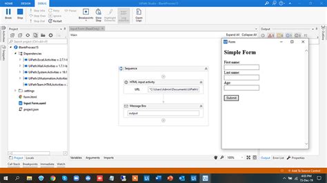 how to data entry from uipath html form to excel is it possible
