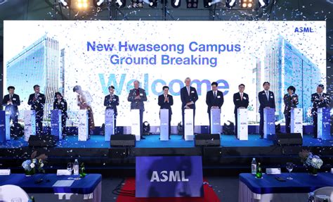 ‘반도체 슈퍼乙 Asml 2400억 규모 화성 뉴 캠퍼스 착공