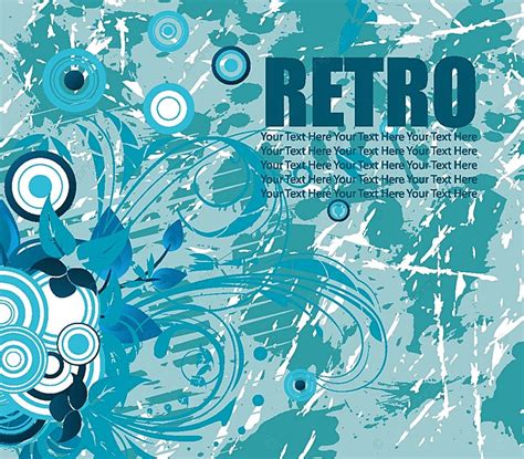 Vector Floral On Eroded Background Circle Plant Design Background Image For Free Download