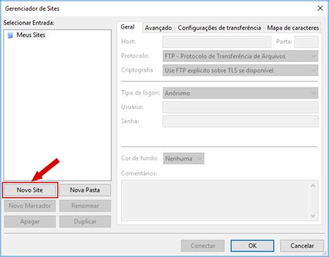 Como Configurar Uma Conta De Ftp No Filezilla Hospedagem E Serviços De Internet Hostsys