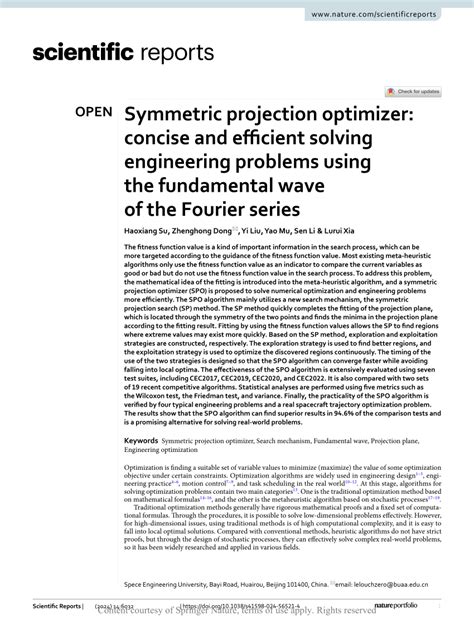 pdf symmetric projection optimizer concise and efficient solving
