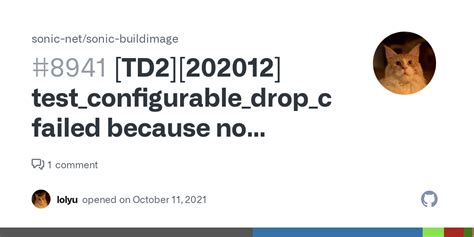 Td2 202012 Testconfigurabledropcounter Failed Because No Increase