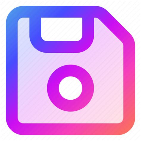 save disk diskette drive floppy storage icon download on iconfinder