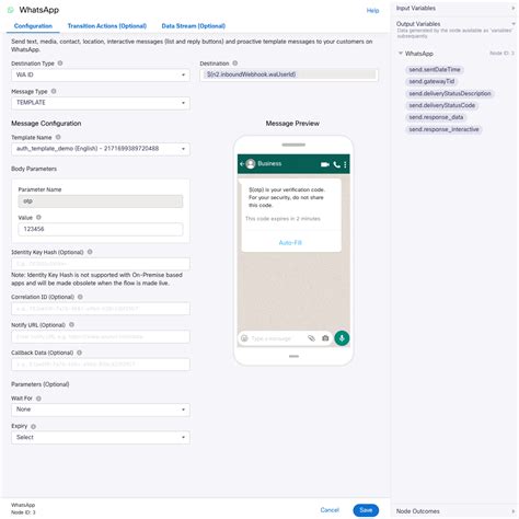 whatsapp node