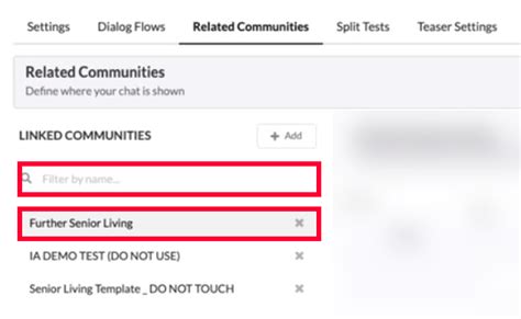Customize Flow Settings For Individual Communities Further