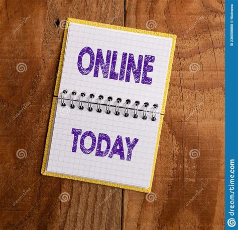 Writing Displaying Text Online Internet Concept The Computer Or Device Connected To A Network