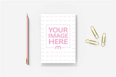 A Notepad Mockup Generator Mediamodifier
