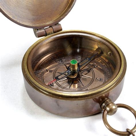Origin Outdoors Classic Brass Pocket Compass Mö
