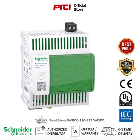 Schneider Panel Server Pas600 110 277vacdc Ecostruxure Panel Server