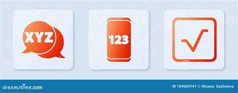 Set Mobile Calculator Interface XYZ Coordinate System And Square Root White Square Button