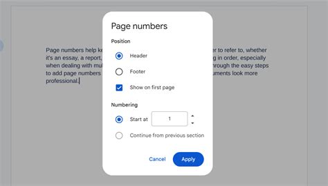 How To Add Page Numbers In Google Docs Fossbytes How To Add Page Numbers In Google Docs Fossbytes