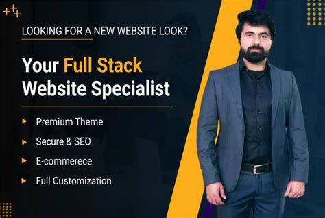 be your full stack website developer by shan developer6 fiverr