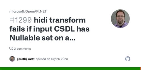 Hidi Transform Fails If Input Csdl Has Nullable Set On A Singleton