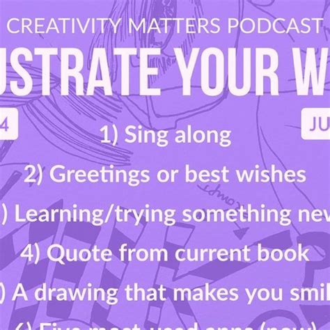 Create Your Own Week 24 Of Illustrateyourweek Podcast 2024