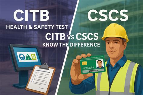 Citb Vs Cscs Whats The Difference Citb Test Centre
