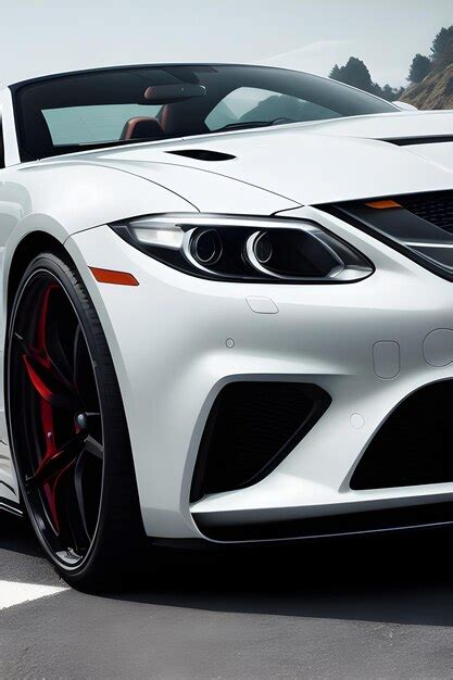 Premium Photo Photo Portrait Of Sports Car Harsh Camera