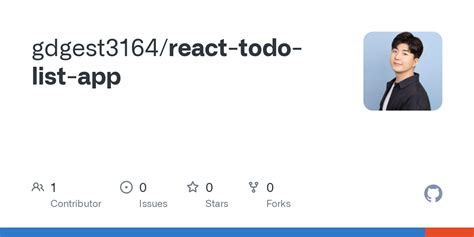 Github Gdgest3164react Todo List App