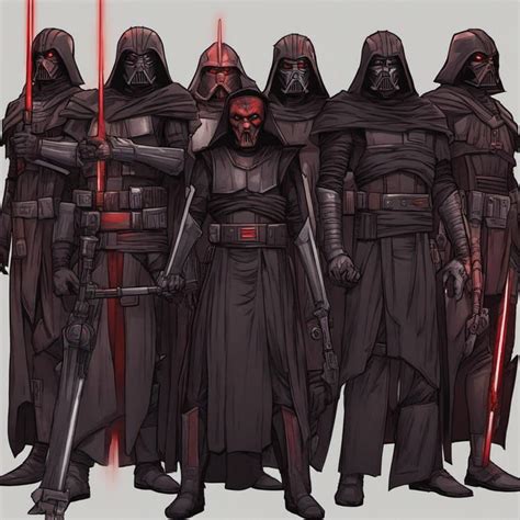 Sith Warriors 4 By Mahawarrior On Deviantart