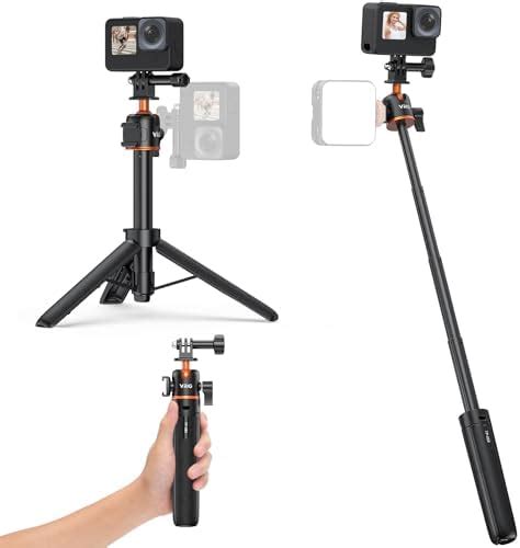 Amazon VRIG Extendable Selfie Stick Tripod For GoPro With Ballhead Portable Vlog