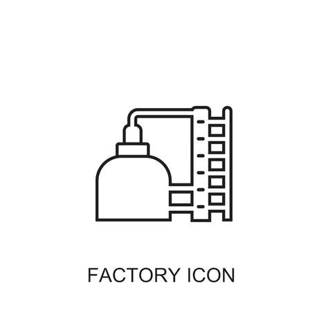 Premium Vector Factory Vector Icon Icon