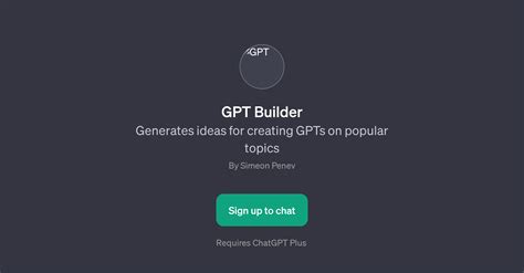 Gpt Builder And Other Ai Alternatives For Gpt Idea Generation