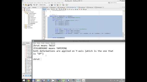 Programming Opengl Jogl Twist And Tapering Of Solids In Java Youtube