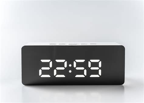 Buy Wholesale China Factory Direct Led Mirror Rectangle Digital Alarm