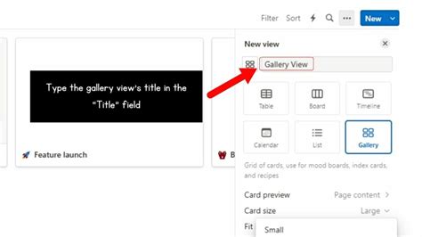 How To Make Gallery View In Notion
