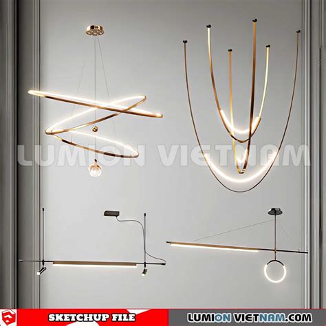 230705 Ceiling Light Sketchup 3d Models