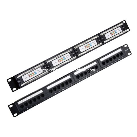 Cat E Port Patch Panel Patch Panel And Cat E Patch Panel