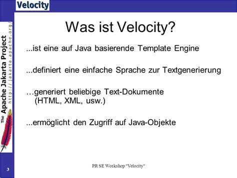Velocity Template Engine Velocity Template Engine Ppt Herunterladen