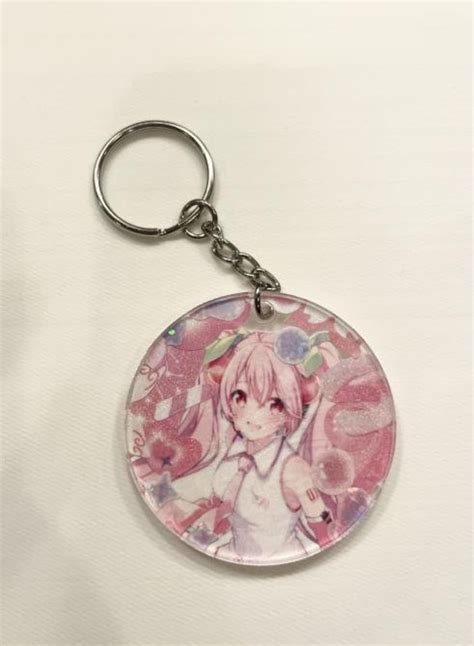 Customizable Character Acrylic Keychains Etsy
