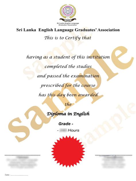 Certificate And Transcript Pdf