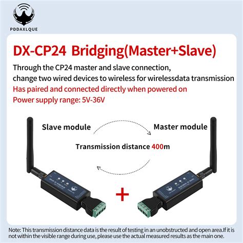 Getuscart Dx Cp24 Rs485 To Bluetooth Serial Adapter Industrial