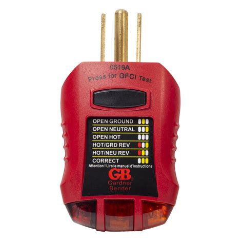 Ground Fault Receptacle Tester And Circuit Analyzer R And R Wholesale
