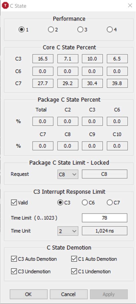 XPS Package Power On Throttlestop R Dell