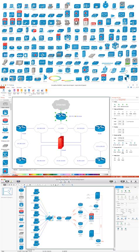 Network Diagramming Tools Design Element Cisco Professional