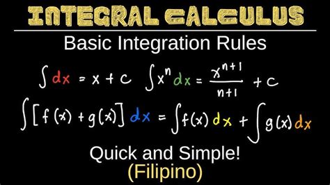 Integral Calculus Examples