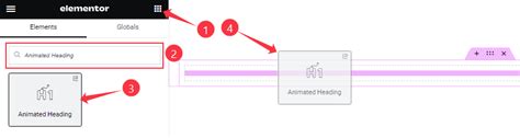 How To Use The Animated Heading Widget By Element Pack Pro