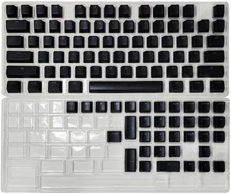 Keys Keycaps RGB Light Backlit Keycap Set OEM Profile For Mechanical Keyboard Keypad
