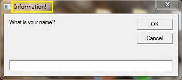 VbScript Input Box The Revisionist