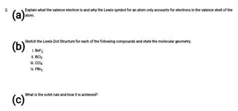 Solved The Electron Configuration Of An Element Describes Chegg