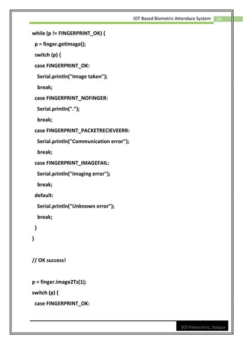 Iot Attendance System Using Fingerprint Module Pdf Internet Computing
