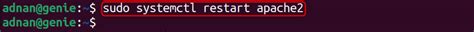 How To Start Stop And Restart Apache On Ubuntu 2204 Linux Genie
