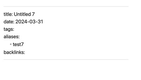 Alias Does Not Work In My Current Setup Help Obsidian Forum