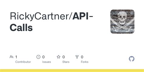 GitHub RickyCartner API Calls