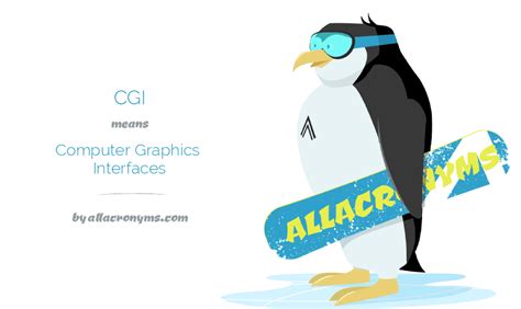 Cgi Computer Graphics Interfaces
